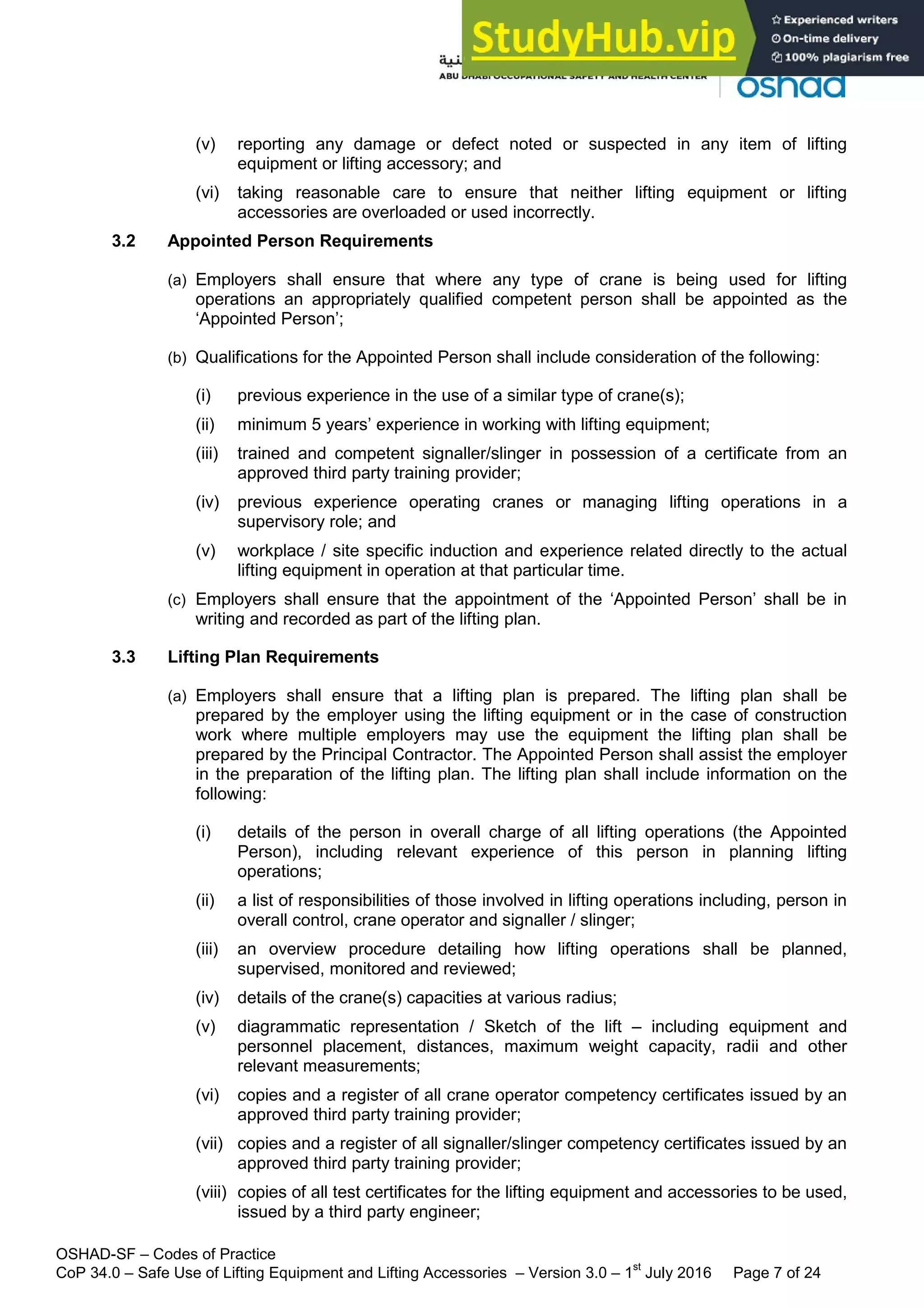Abu Dhabi Occupational Safety And Health System Framework (OSHAD-SF ...