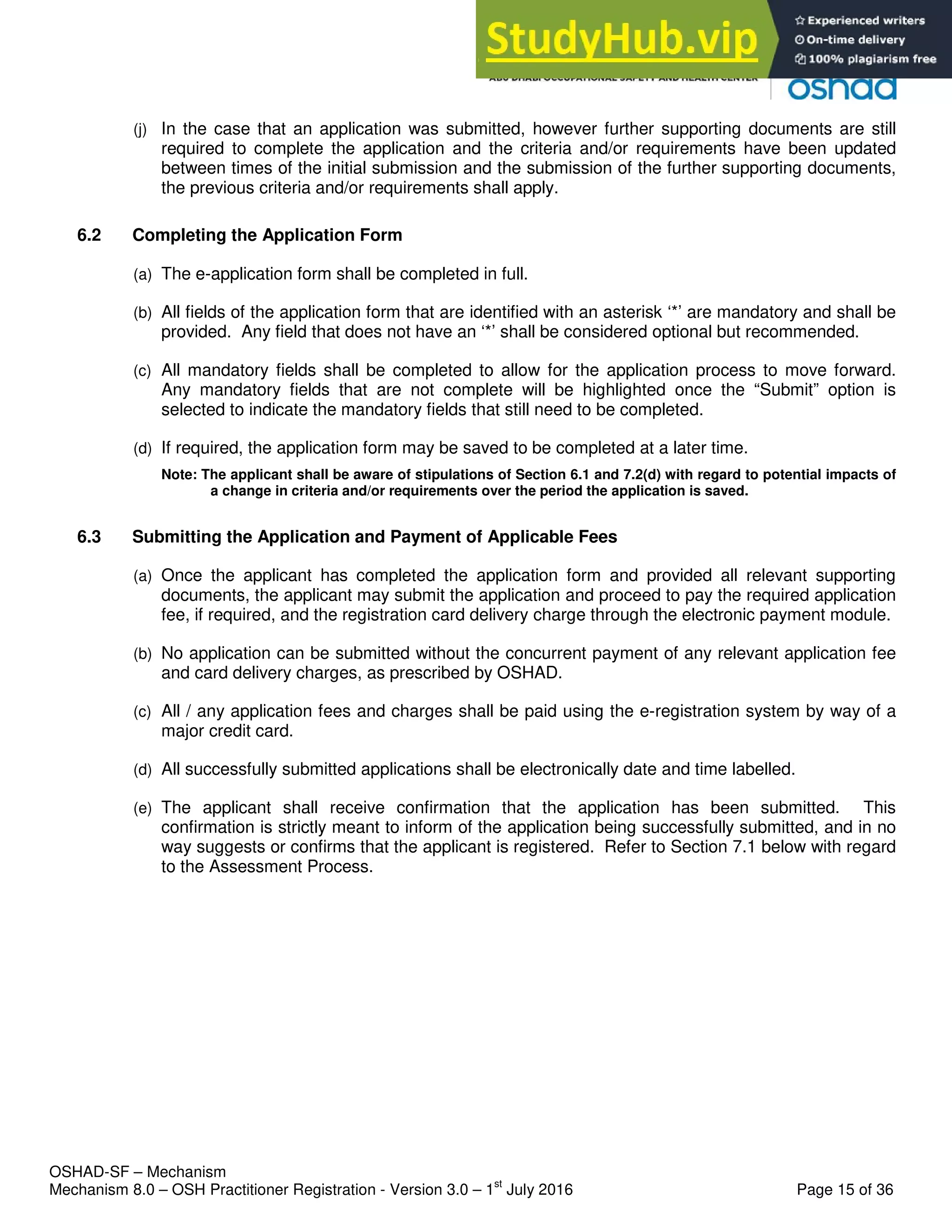 Abu Dhabi Occupational Safety And Health System Framework (OSHAD-SF ...