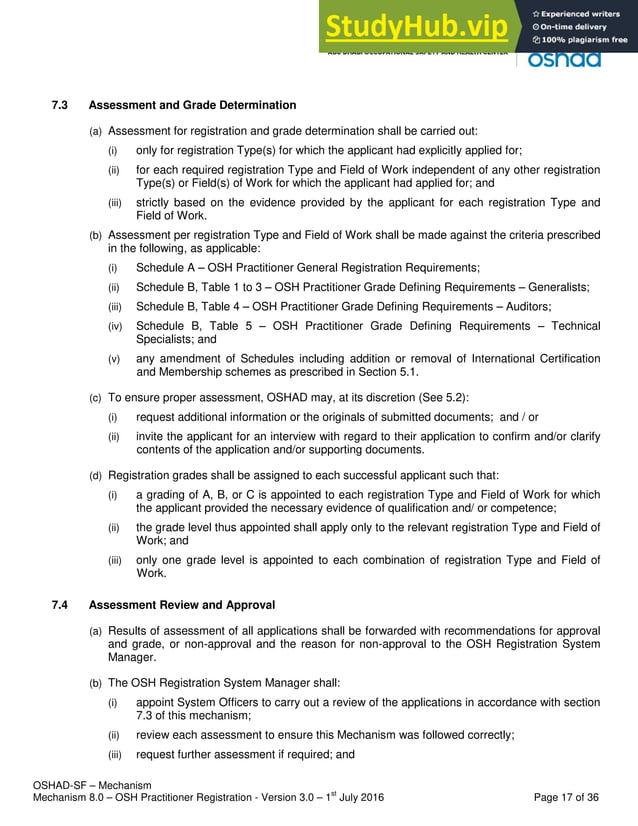 Abu Dhabi Occupational Safety And Health System Framework (OSHAD-SF ...