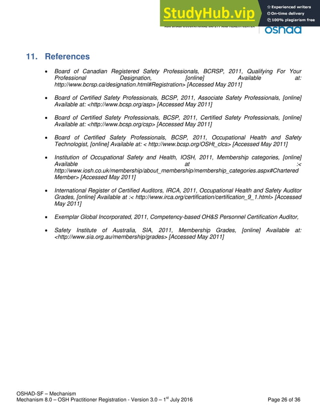 Abu Dhabi Occupational Safety And Health System Framework (OSHAD-SF ...