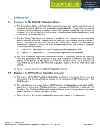Abu Dhabi Occupational Safety And Health System Framework (OSHAD-SF ...