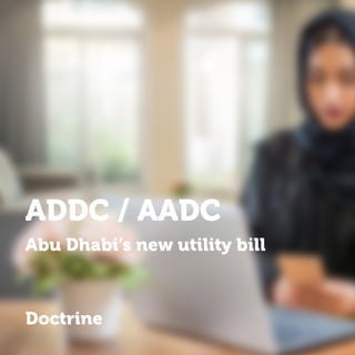 Abu Dhabi utility bill | PDF