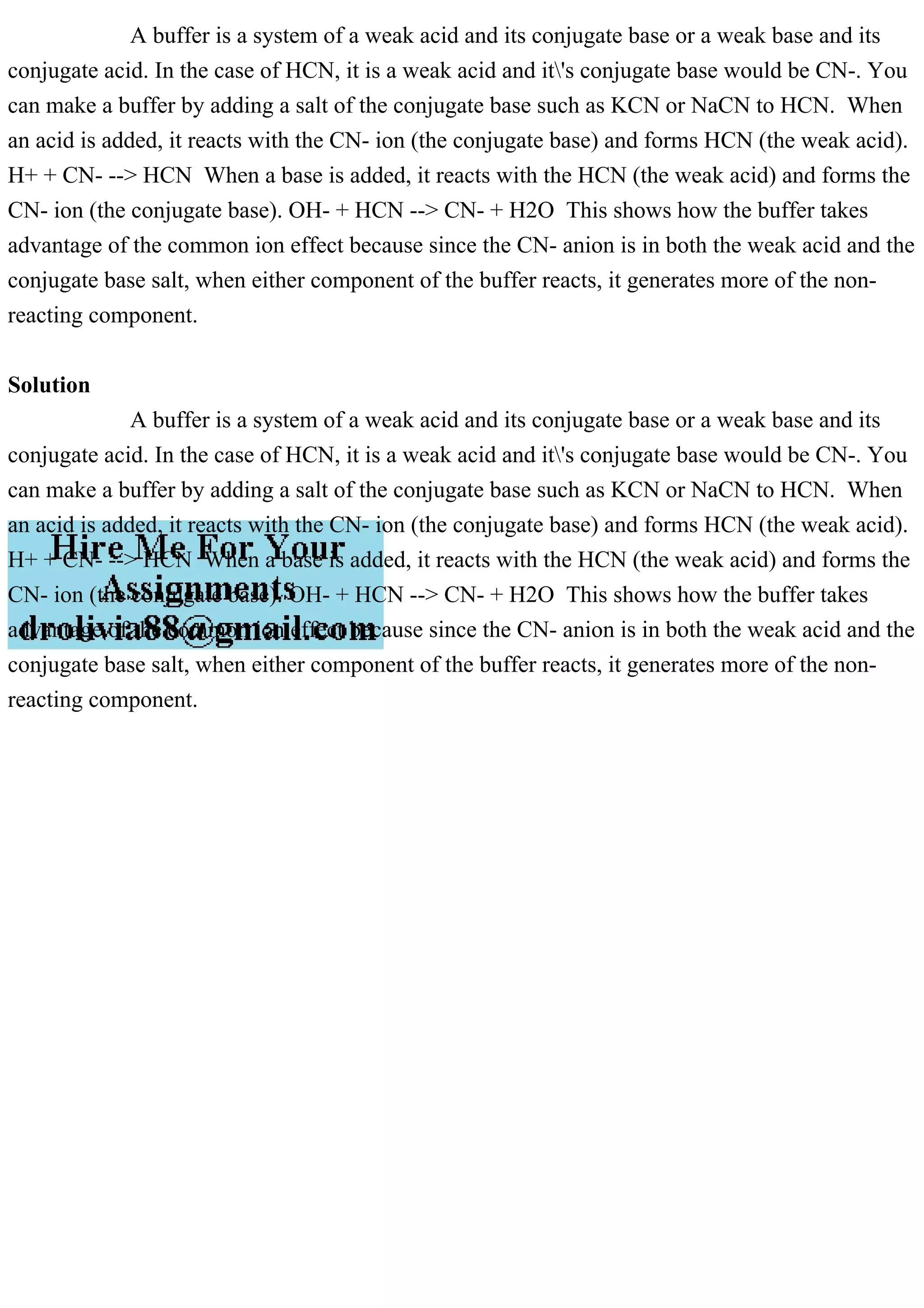 A buffer is a system of a weak acid and its conju.pdf