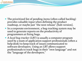 A Bug Tracking System Is A Software Application | PPT