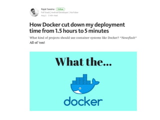 Seamless Continuous Deployment Using Docker Containers | PDF | Operating Systems | Computer ...