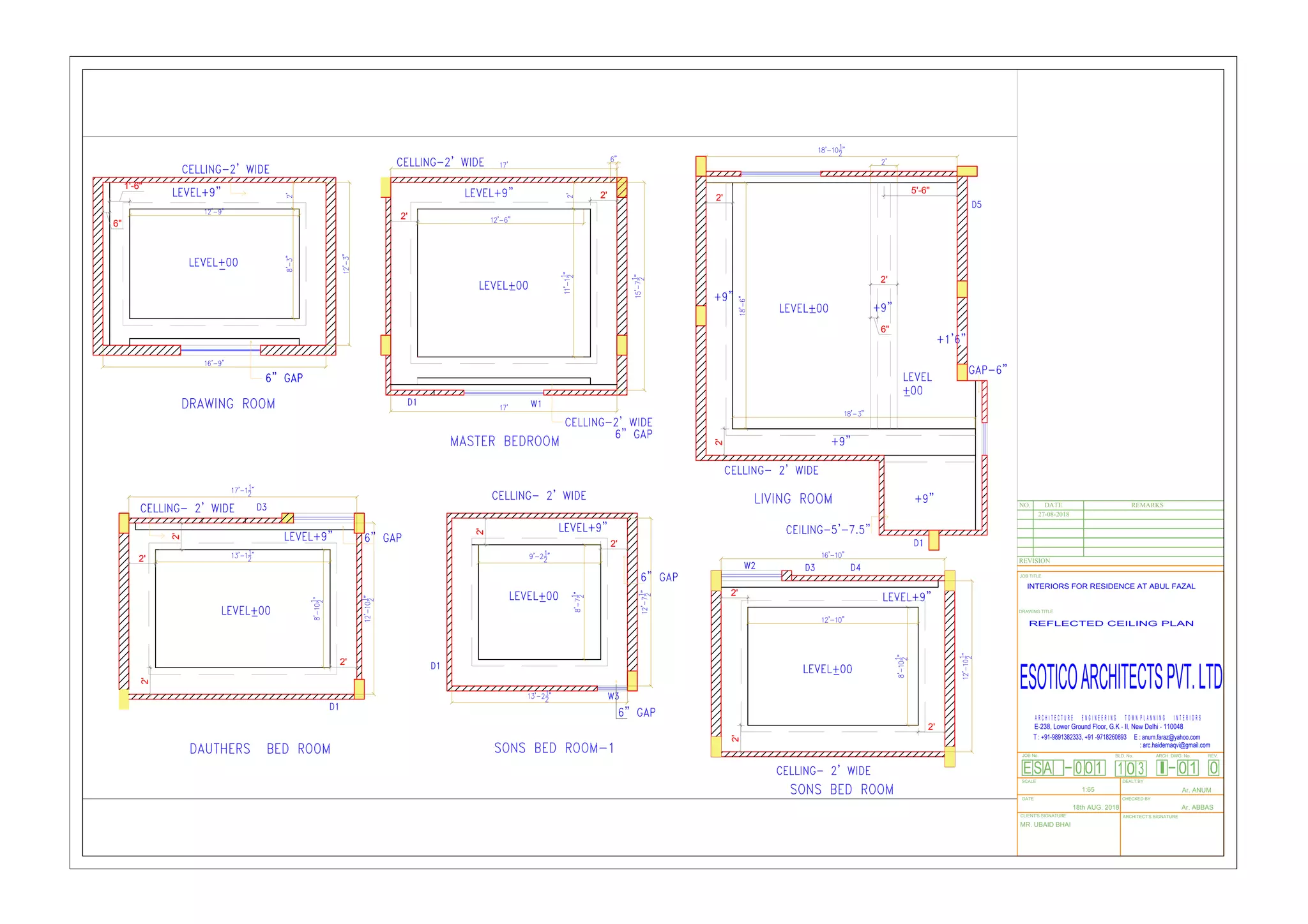 Abul fazal ceiling plan layout1 | PDF