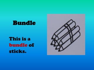 A bundle of sticks | PDF