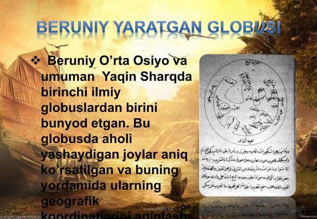 Presentation about life Abu Rayhon Beruniy | PPT