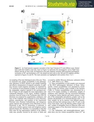 A Buried Volcano In The Calabrian Arc (Italy) Revealed By High ...