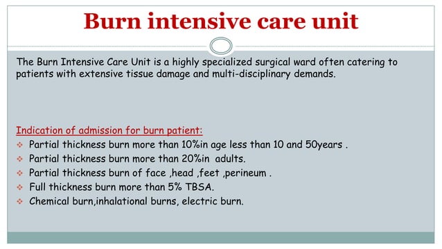 Nursing management of burn patient | PPTX