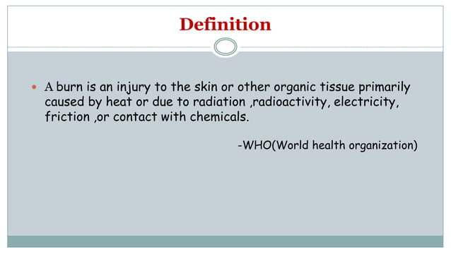 Nursing management of burn patient | PPTX