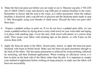 Burn-out printing | PDF