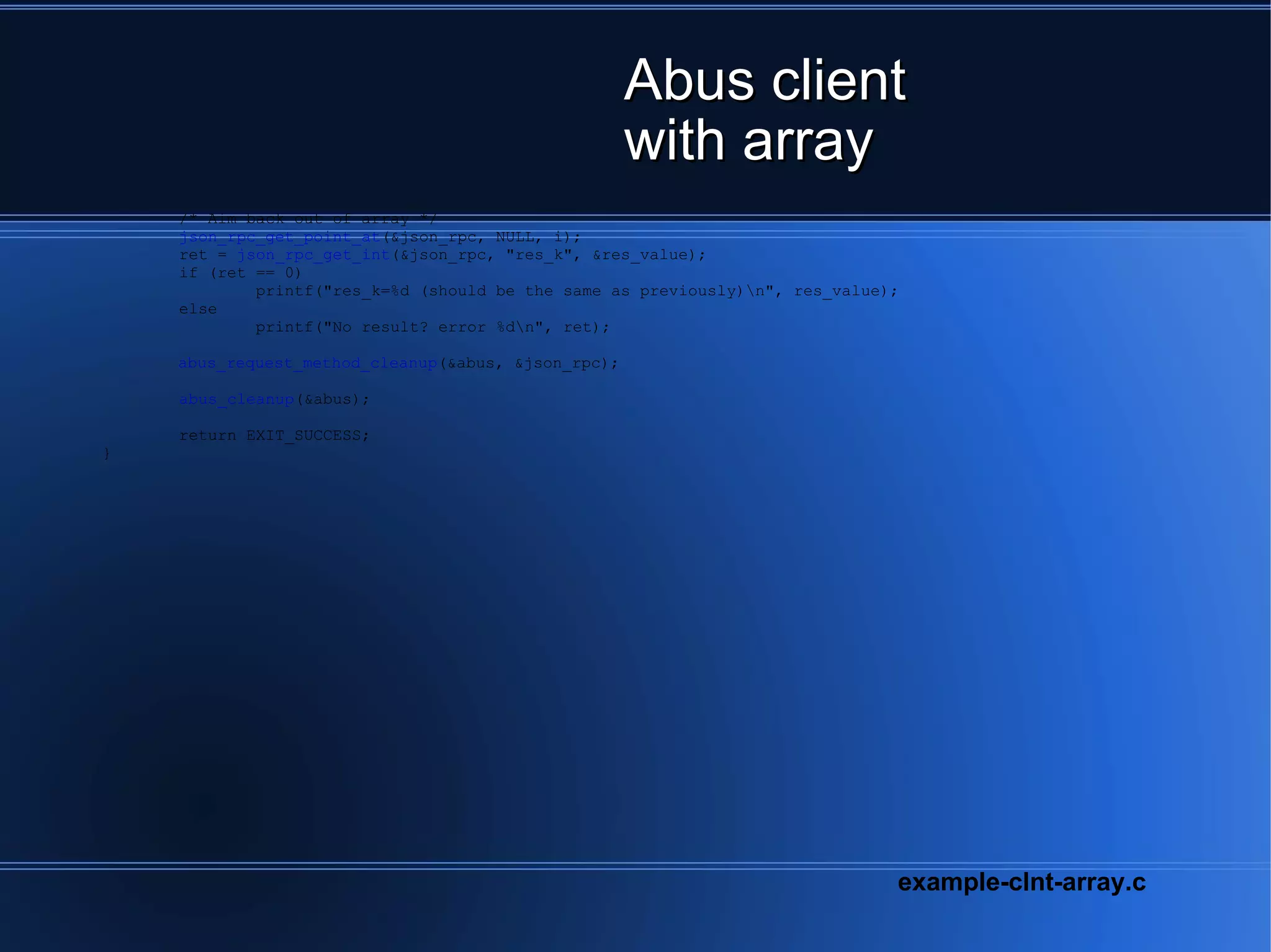 Abus at a glance | ODP