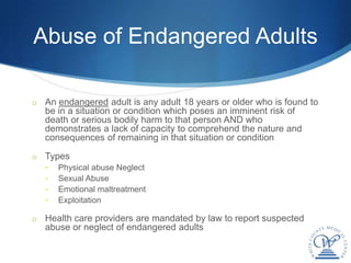 Abuse and Neglect | PPTX