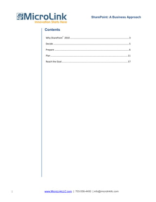A Business Approach to SharePoint 2010 Whitepaper | PDF | Shareware and Freeware | Computer ...