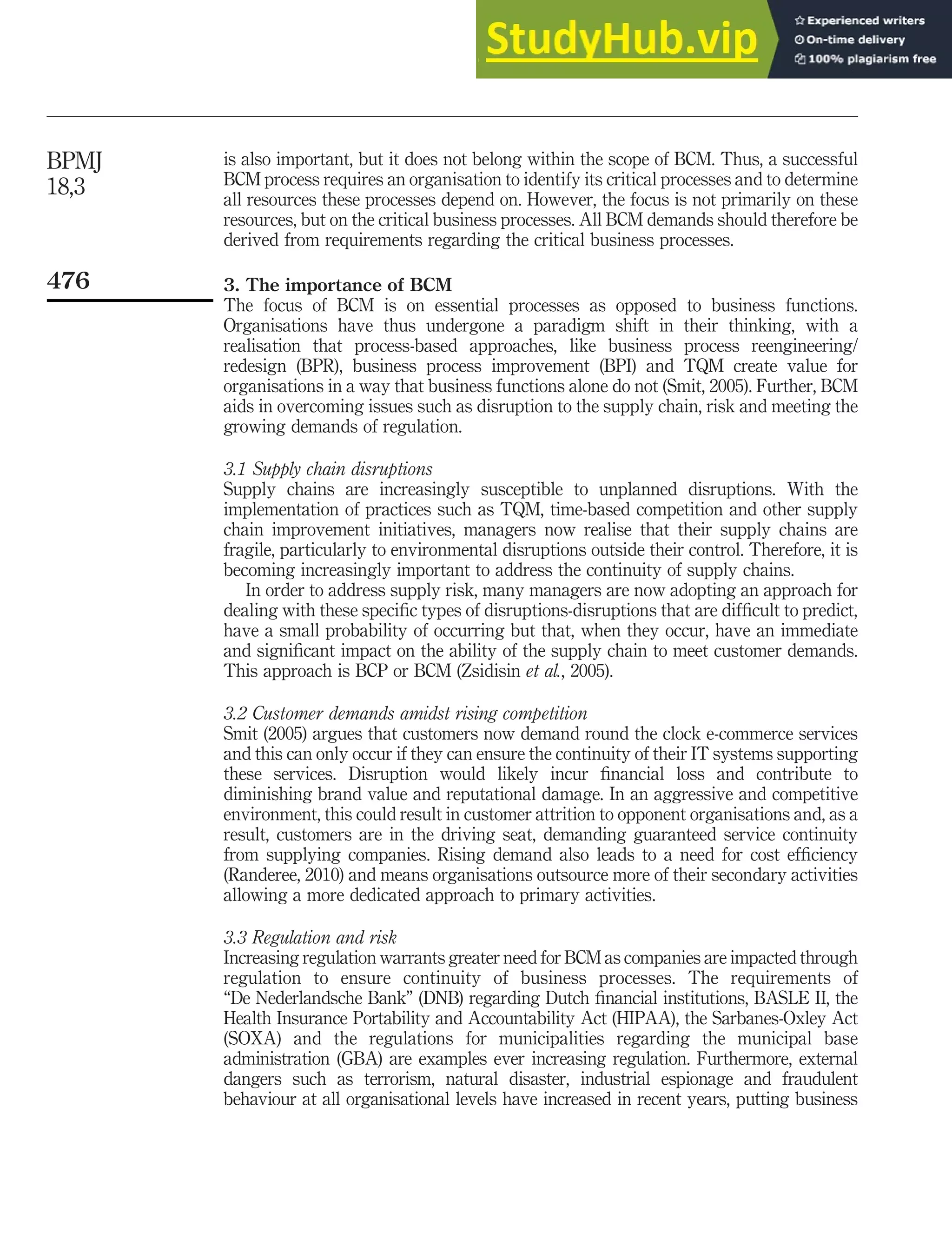 A Business Continuity Management Maturity Model For The UAE Banking ...