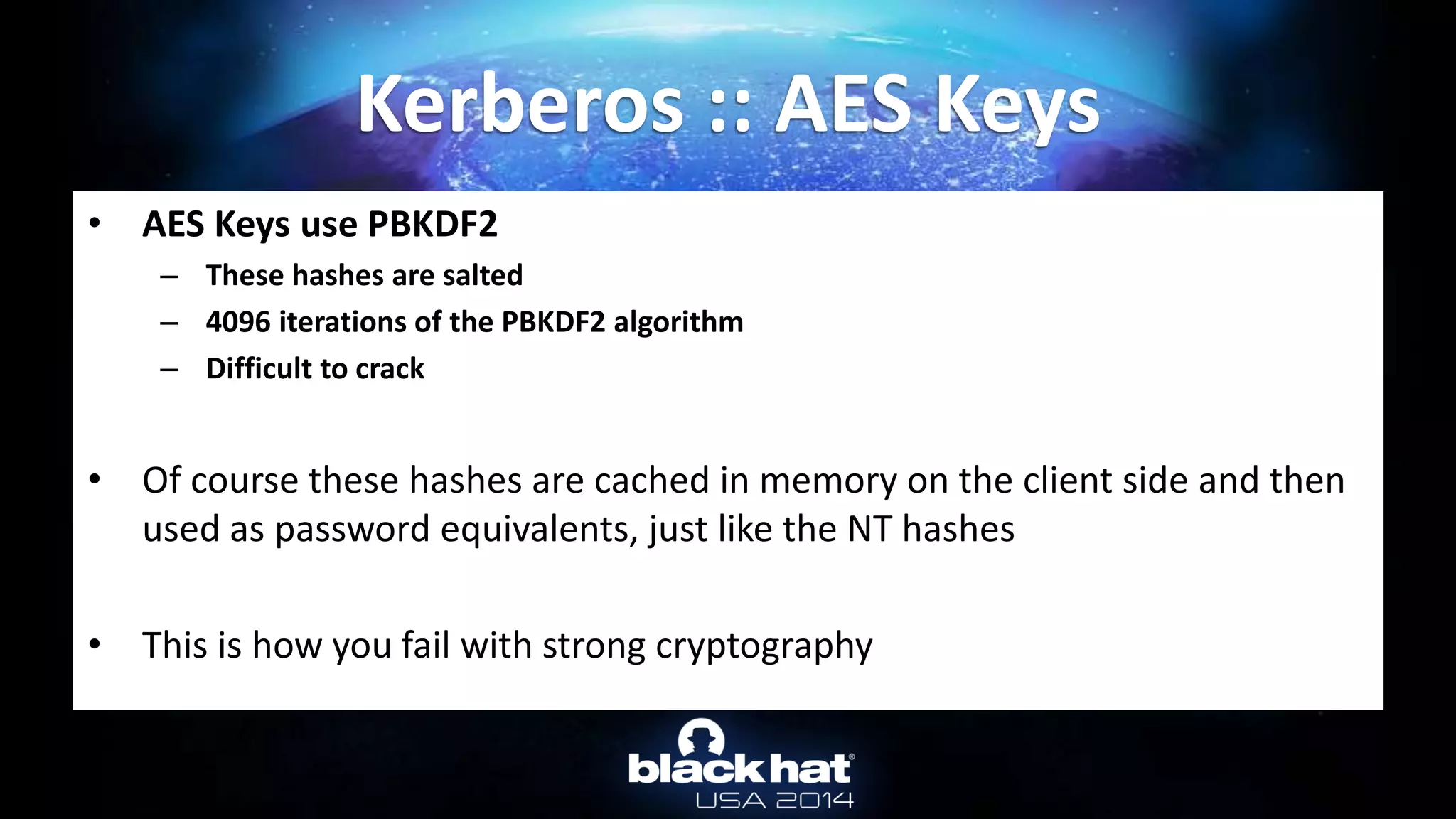 Abusing Microsoft Kerberos - Sorry you guys don't get it | PPTX