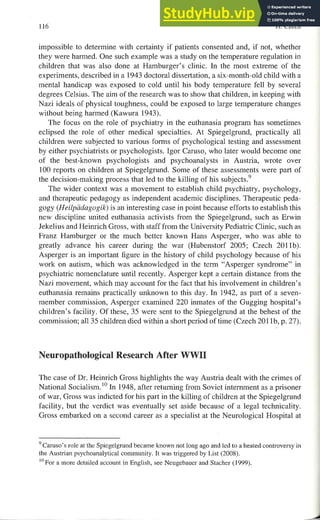 Abusive Medical Practices On Euthanasia Victims In Austria During And ...