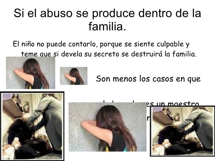 Abuso Sexual Infantil Diapositivaa
