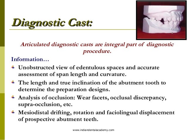 Abutment evaluation / cosmetic dentistry training
