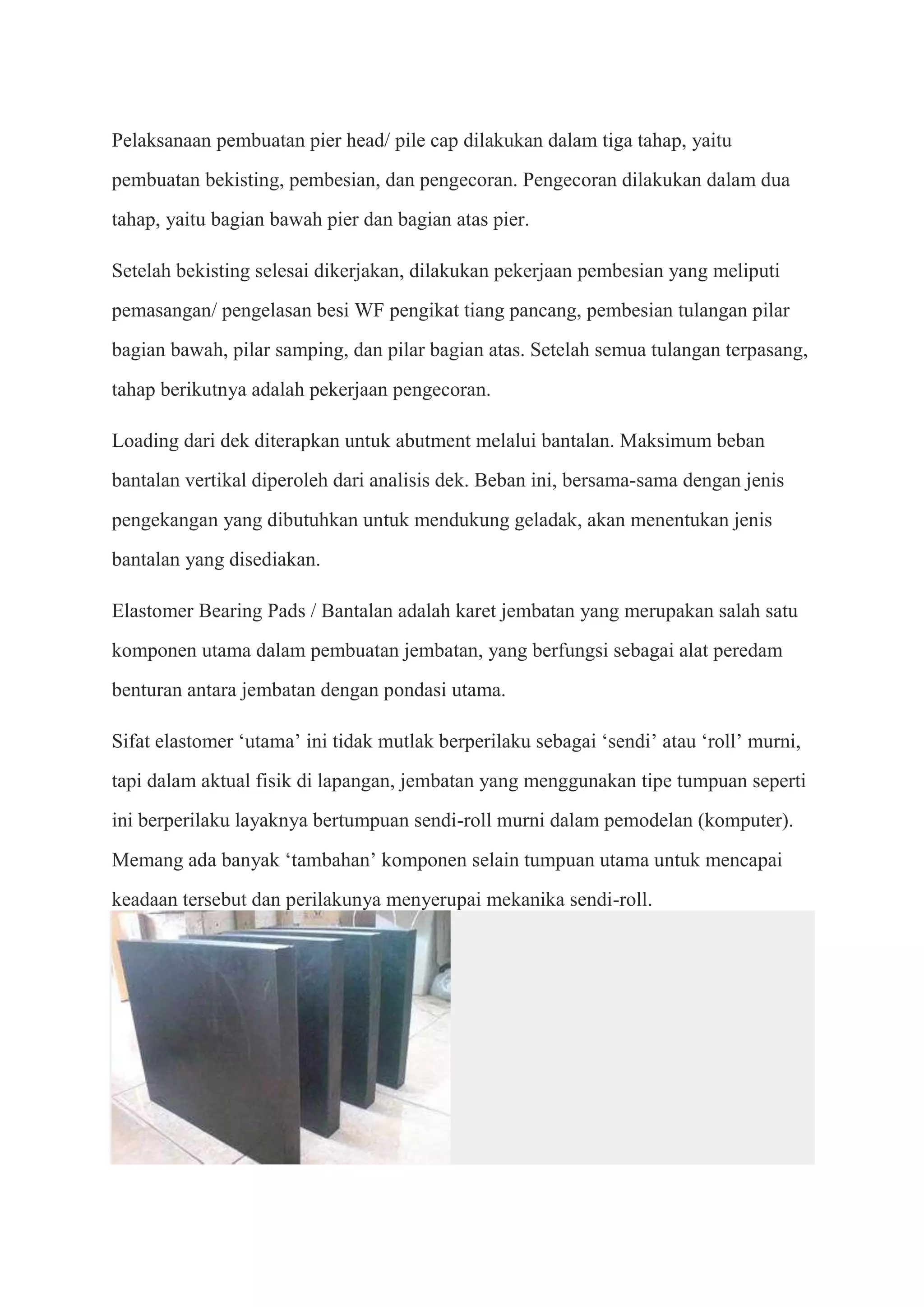 Abutment jembatan | DOCX