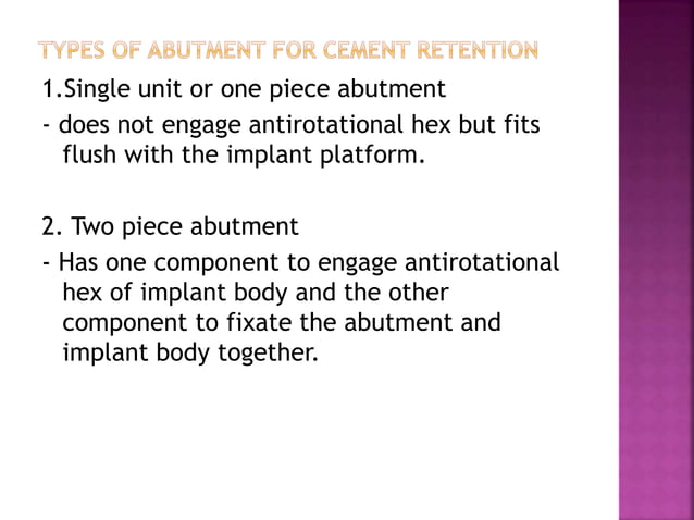 ABUTMENT SELECTION.pptx
