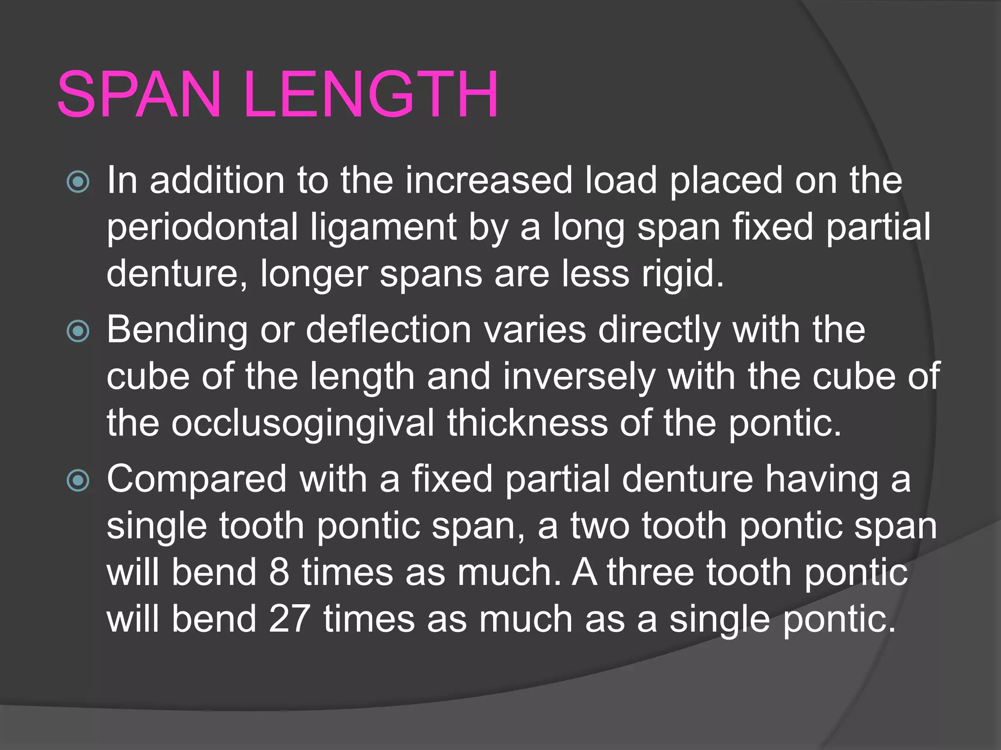 Abutment selection in fpd | PPTX