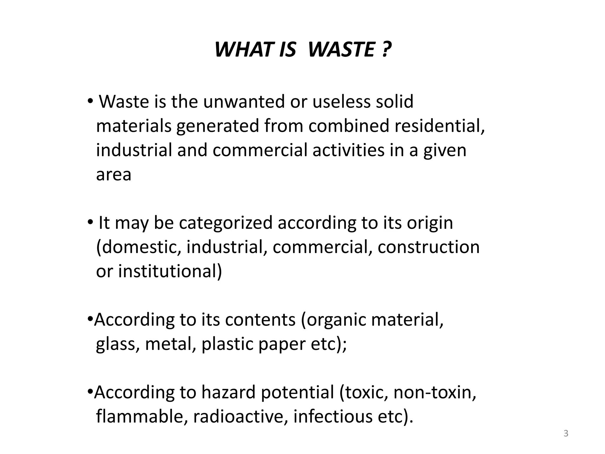 waste minimization techniques | PPTX