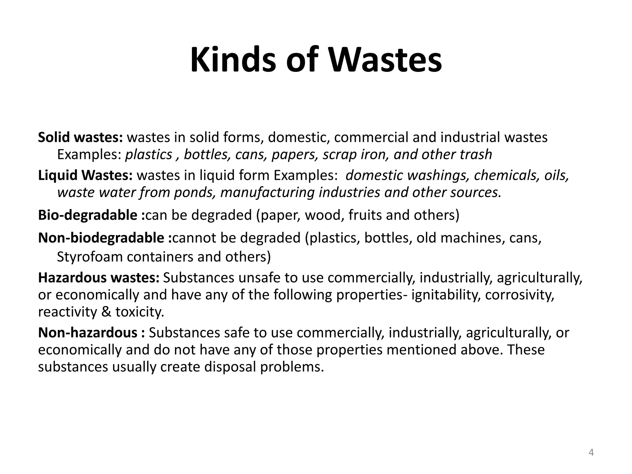 waste minimization techniques | PPTX