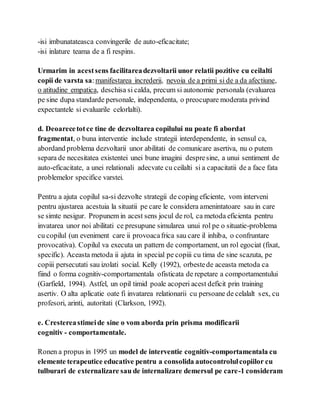 Abuzul asupra copilului consilierea copilului abuzat | DOCX