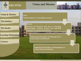 ABV-IIITM Gwalior | PPS
