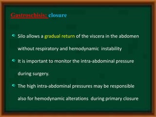 Abdominal wall defects | PPTX