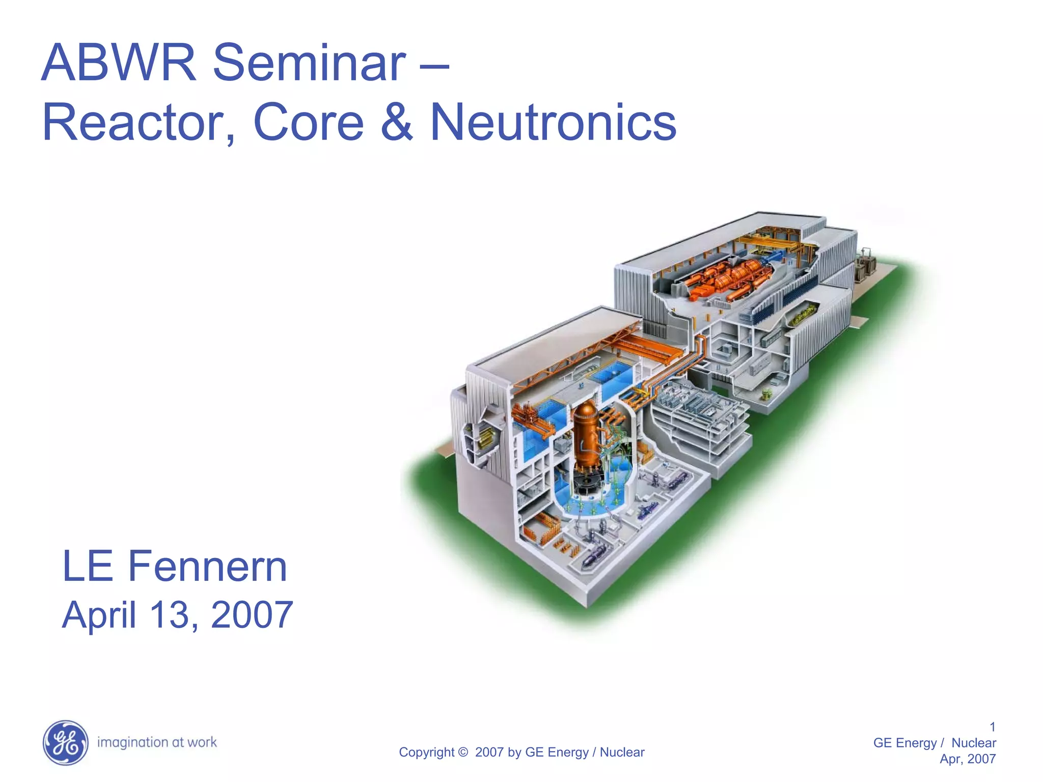 ABWR Reactor Core Neutronics | PDF