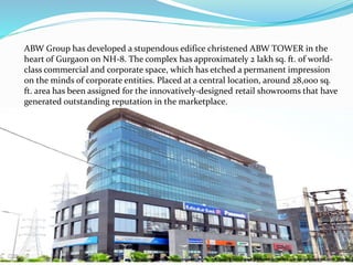 pre-leased property in Abw tower | PPTX | Retail Industry | Industries