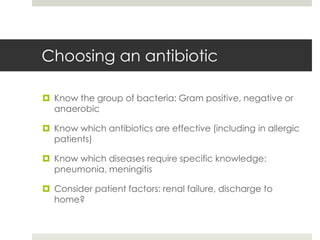 Antibiotics-basics | PPT