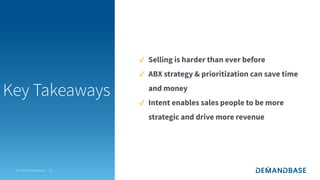 ABX for Sales: How to Get Strategic with Prospecting | PDF | Sales ...