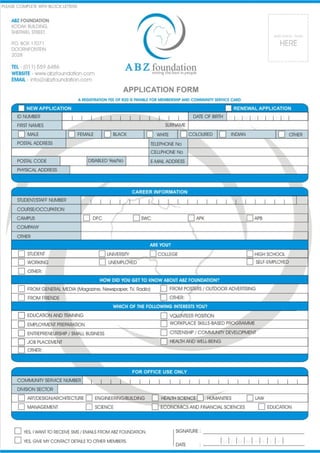 Abz foundation | PDF