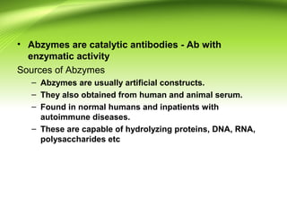Abzymes | PPT