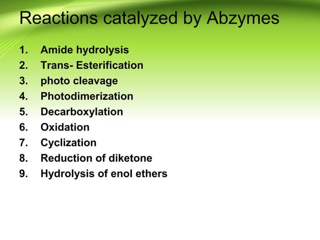 Abzymes | PPT