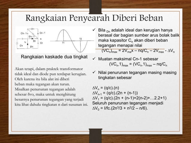 Tegangan Tinggi DC | PPTX