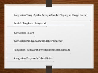 Tegangan Tinggi DC | PPTX