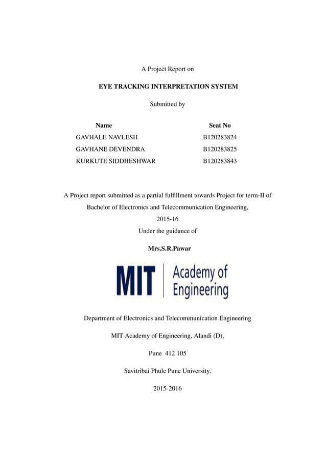 Project Report Distance measurement system | PDF