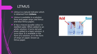 ACIDS BASES AND SALTS | PPTX