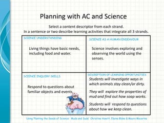 Australian Curriculum Science | PPTX