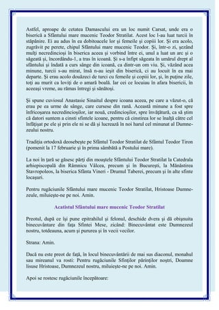 Sfinţii Teodor Stratilat şi Teodor Tiron - Viaţa şi Acatistul Sfântului mare mucenic Teodor ...