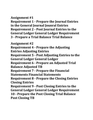 Ac 499-unit-2-and-unit-3-assignments-new | PPT
