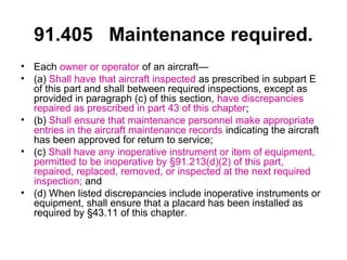 Aircraft Airworthiness | PPT