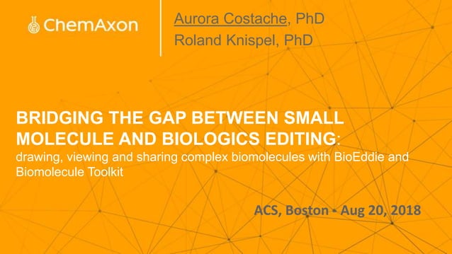 Bridging the gap between small molecule and biologics editing | PPT