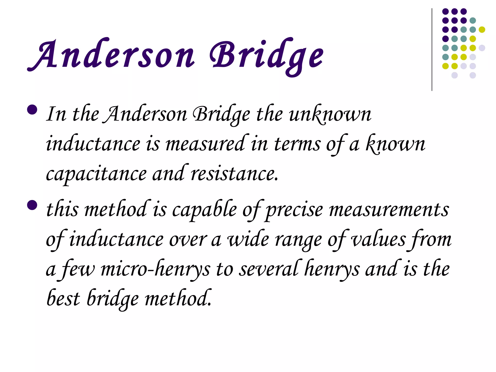 Ac bridge | PPT