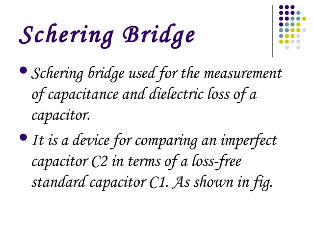 Ac bridge | PPT